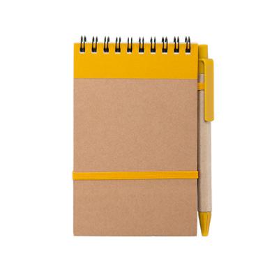 Cahier A6 ECOCARD recyclé 70 feuilles écologique avec votre logo ...